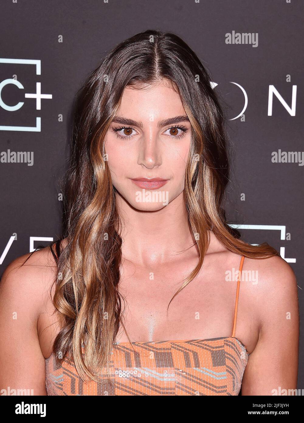 WEST HOLLYWOOD, CA - JUNE 28: Mia Challis attends AMC+ Original Series ...