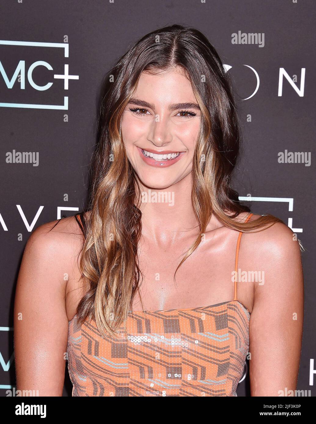 WEST HOLLYWOOD, CA - JUNE 28: Mia Challis attends AMC+ Original Series ...