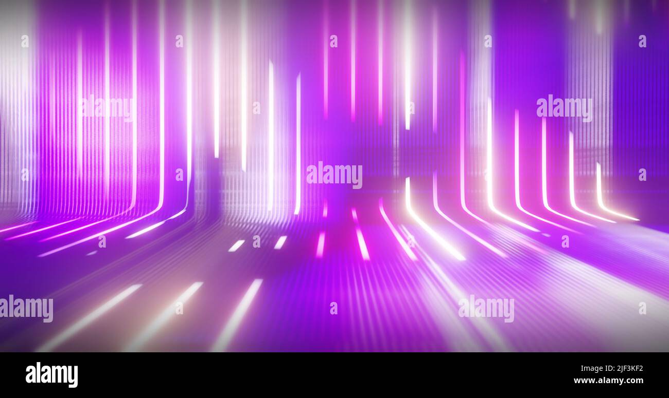 Image of moving shapes on black background Stock Photo - Alamy