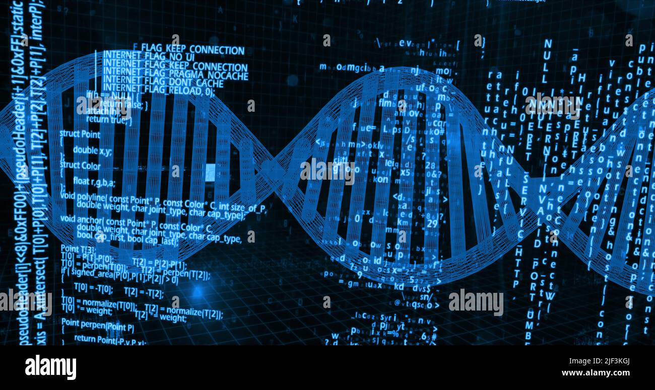 Image data processing dna hi-res stock photography and images - Alamy