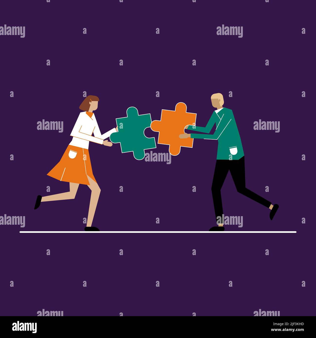 Couples game Stock Vector Images - Alamy