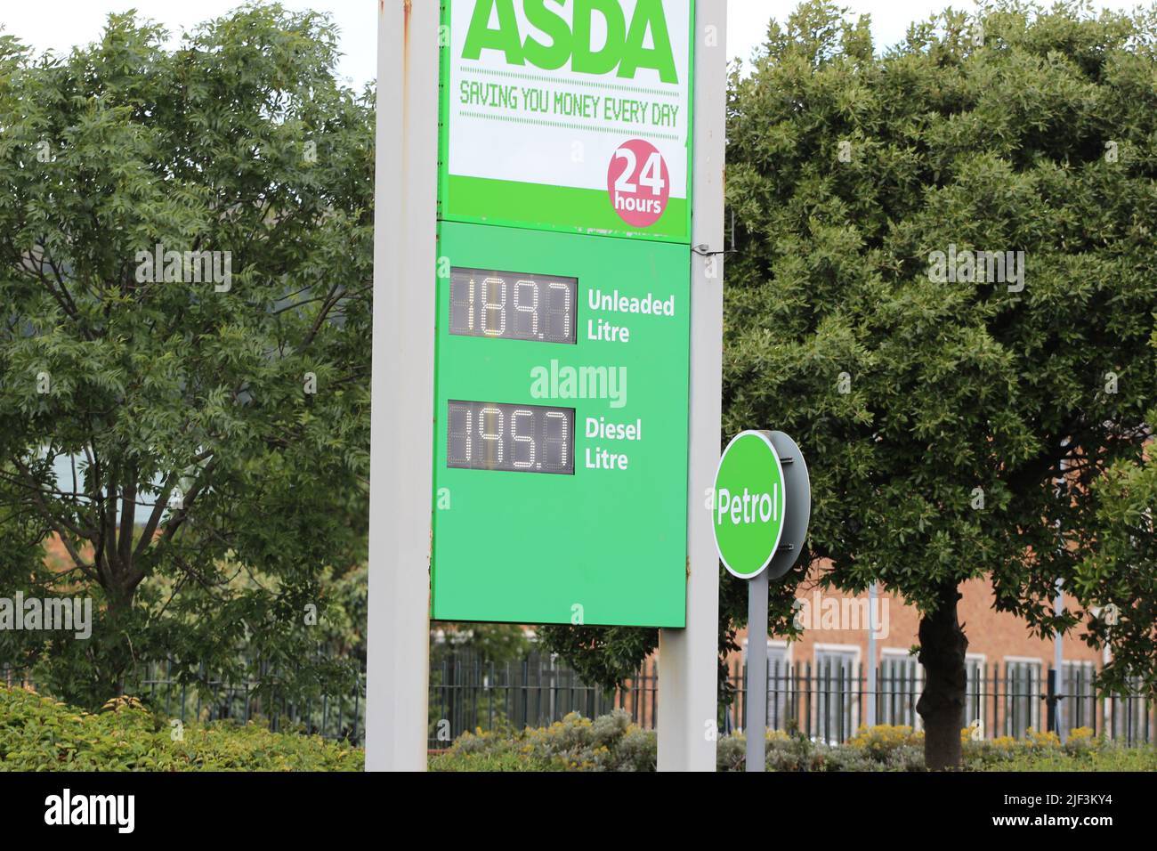Price of fuel UK Stock Photo - Alamy