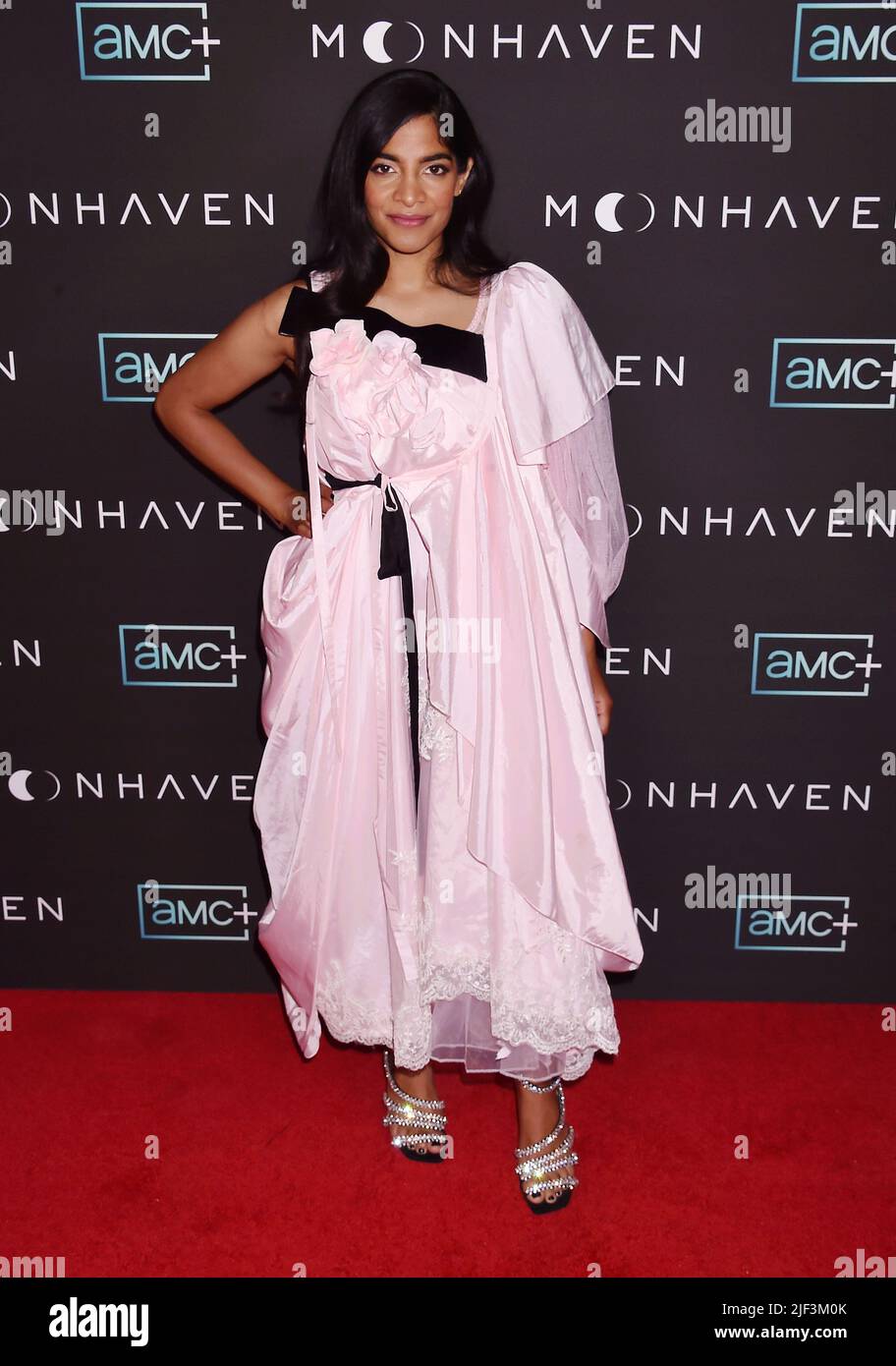 WEST HOLLYWOOD, CA - JUNE 28: Amara Karan attends AMC+ Original Series ...
