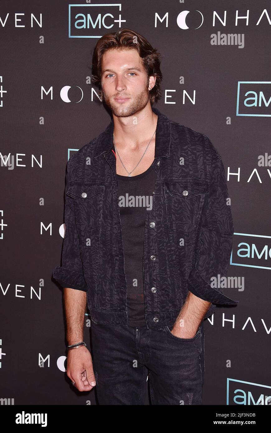 WEST HOLLYWOOD, CA - JUNE 28: Zak Steiner attends AMC+ Original Series ...