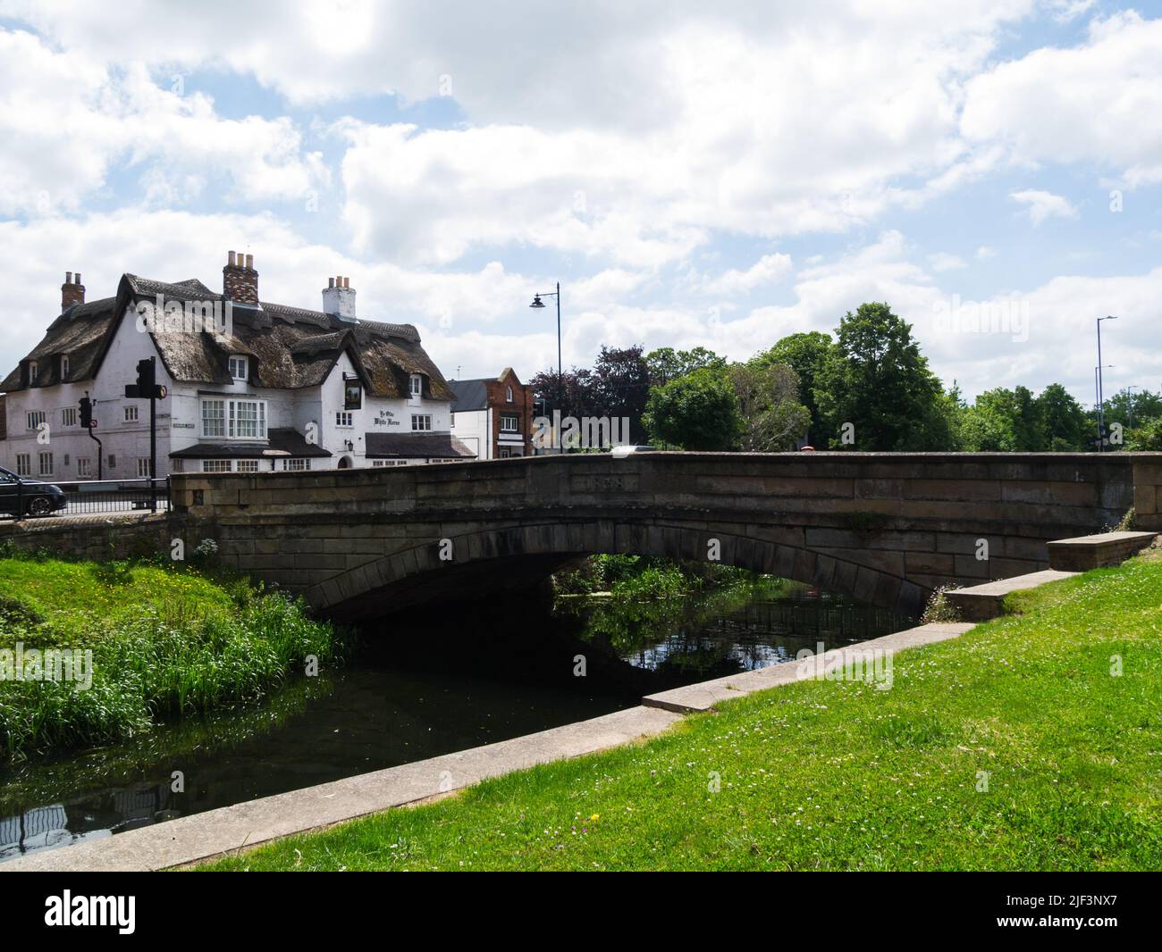 Churchgate spalding lincolnshire england uk hi-res stock photography ...