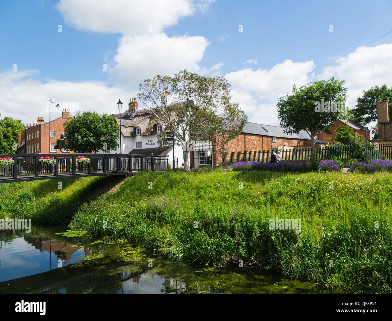 Taku bridge over the river welland hi-res stock photography and images ...