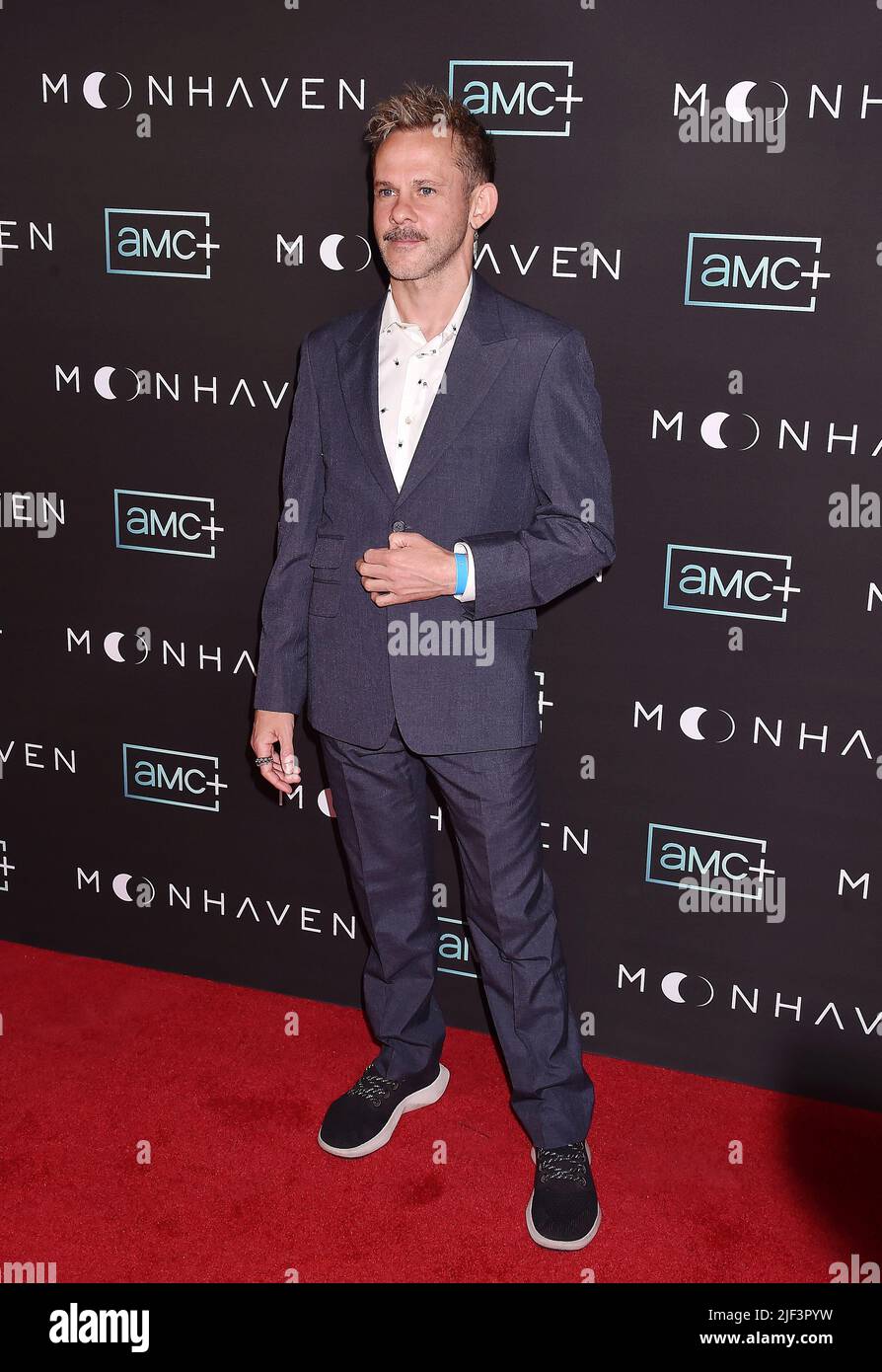 West Hollywood, Ca. 28th June, 2022. Dominic Monaghan attends AMC Original Series "Moonhaven ...
