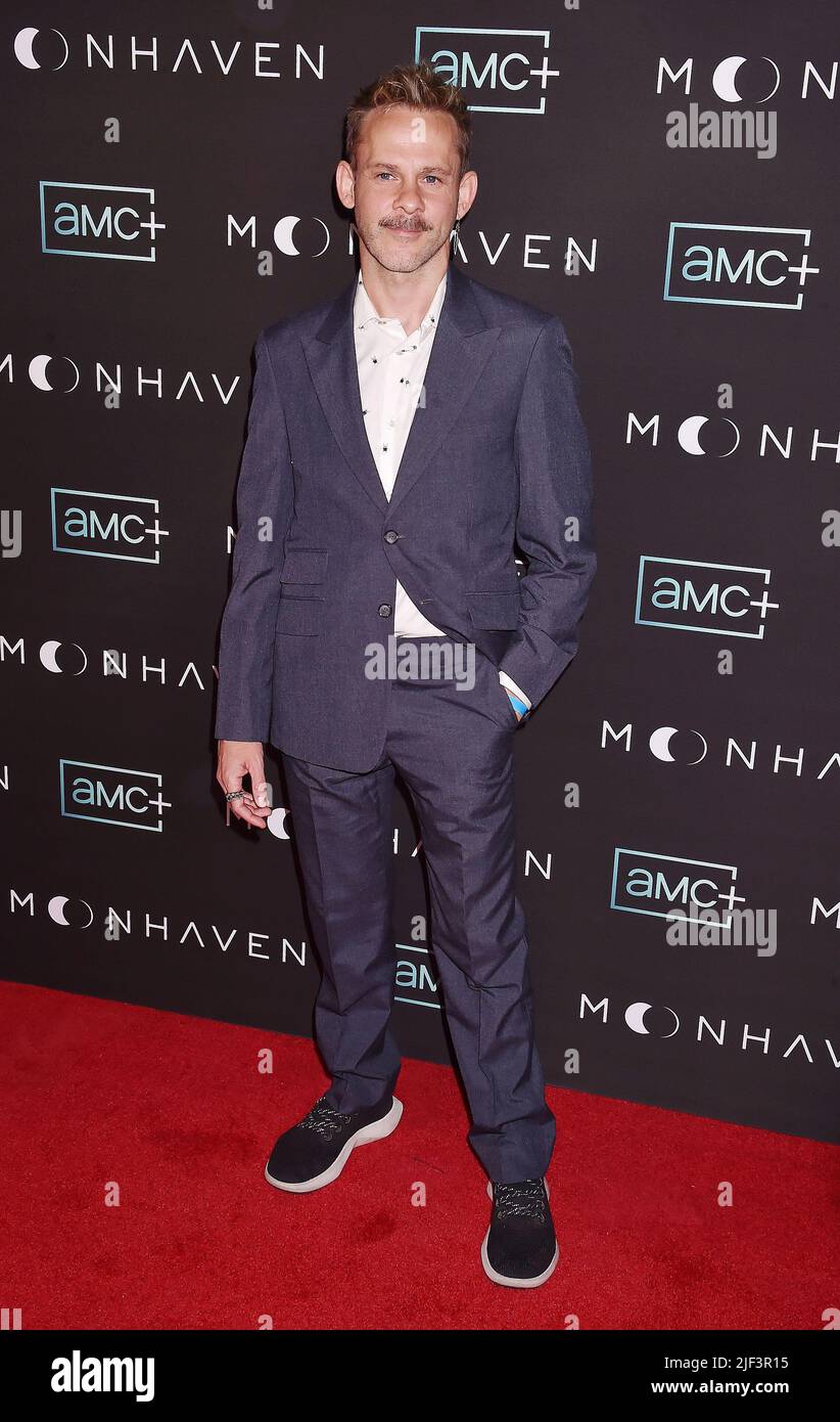 West Hollywood, Ca. 28th June, 2022. Dominic Monaghan attends AMC Original Series "Moonhaven ...