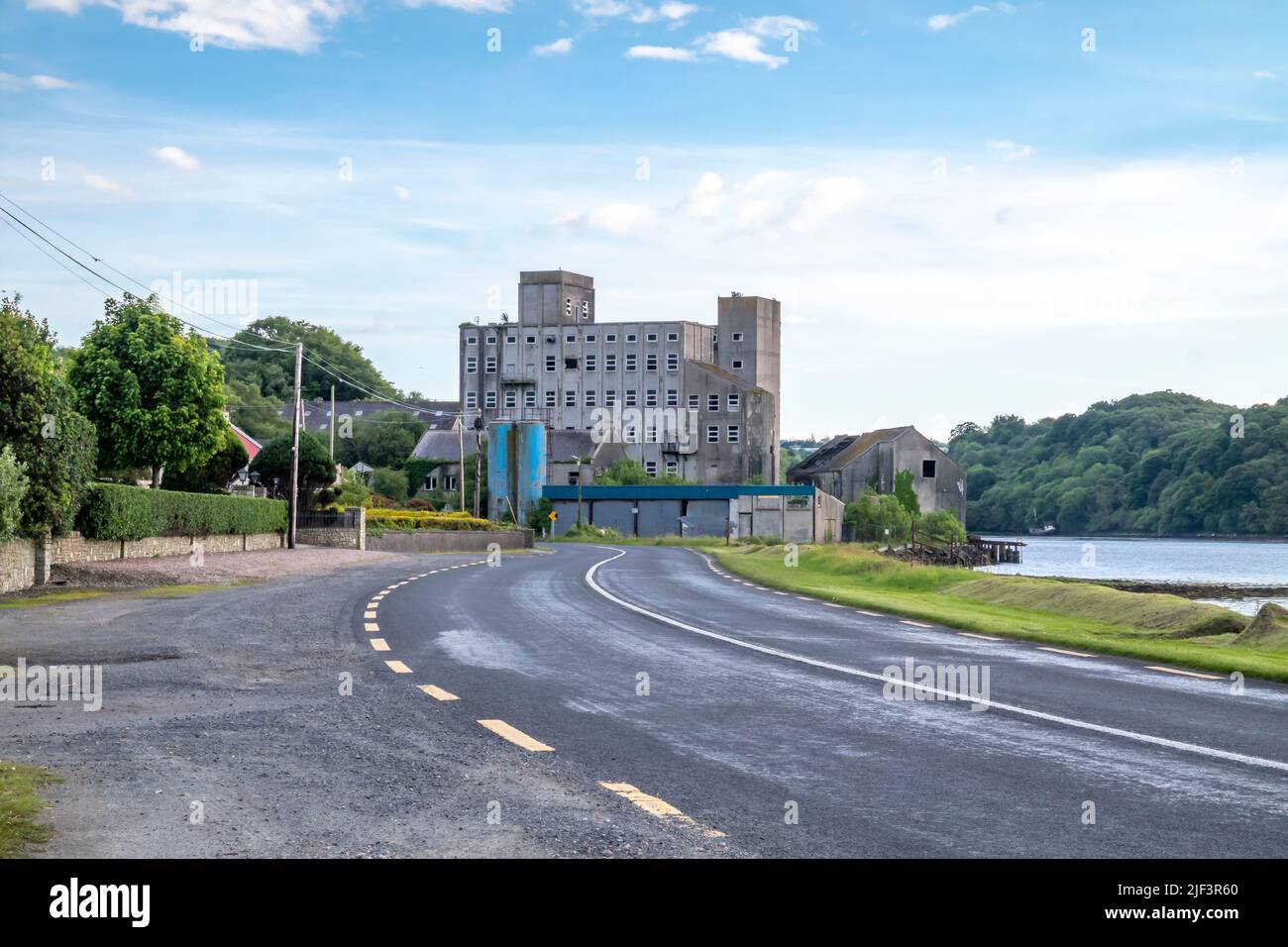 The remains of the old milford bakery in mulroy bay, county donegal ...