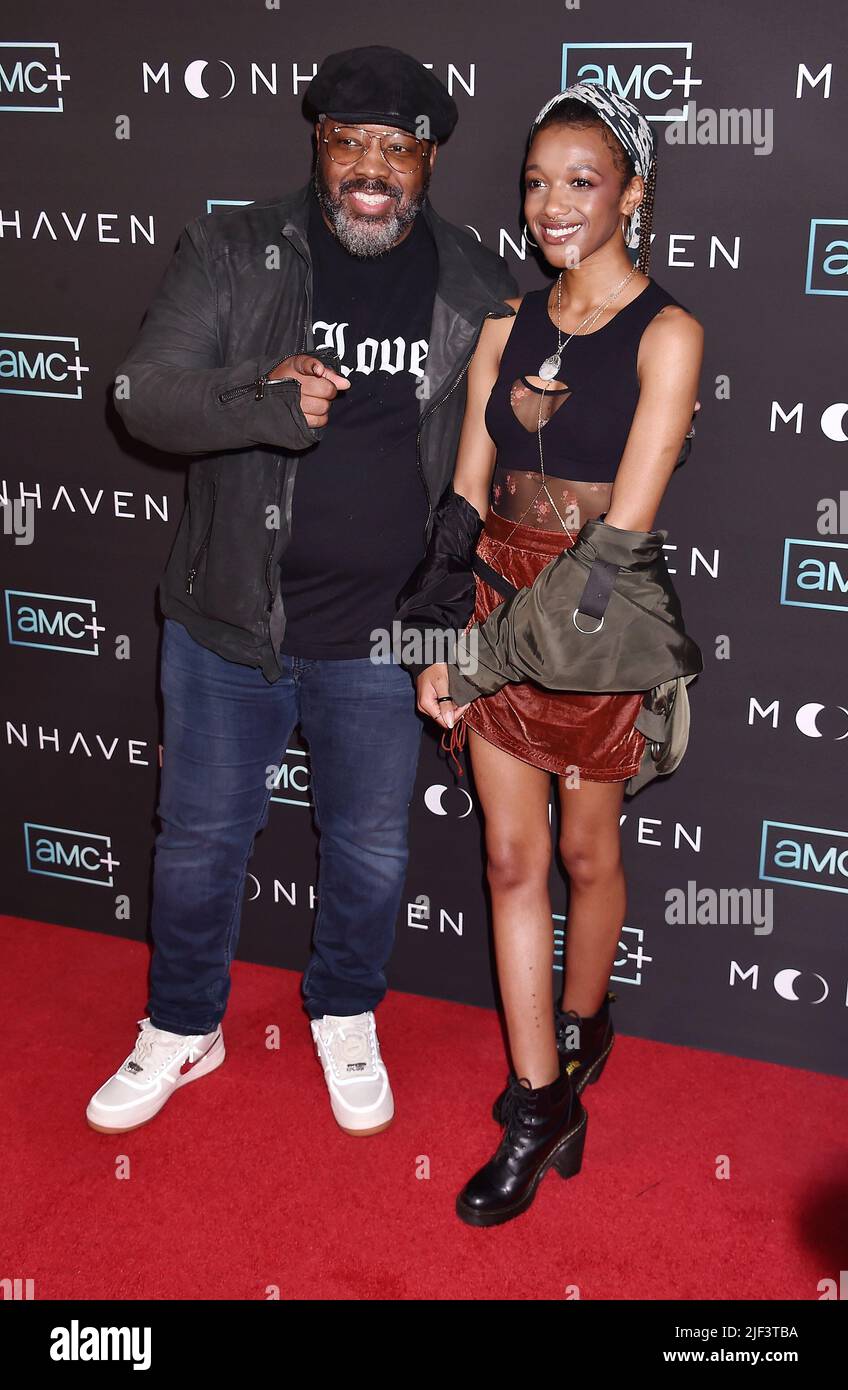 Kadeem Hardison And His Daughter Actor And Director Kadeem Hardison