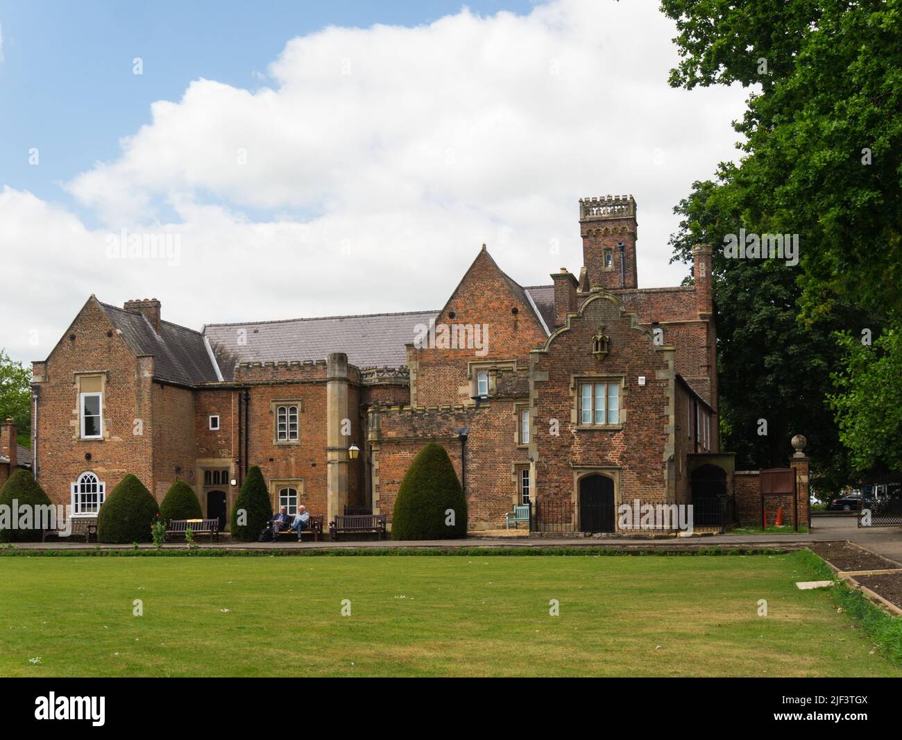Ayscoughfee Hall built in 1420 by Richard Aylwin wool merchant Spalding ...