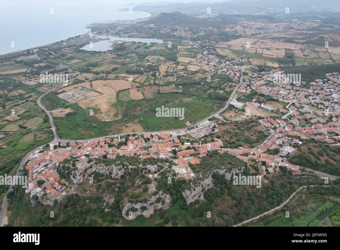 Posada with the castello della fava hi-res stock photography and images ...
