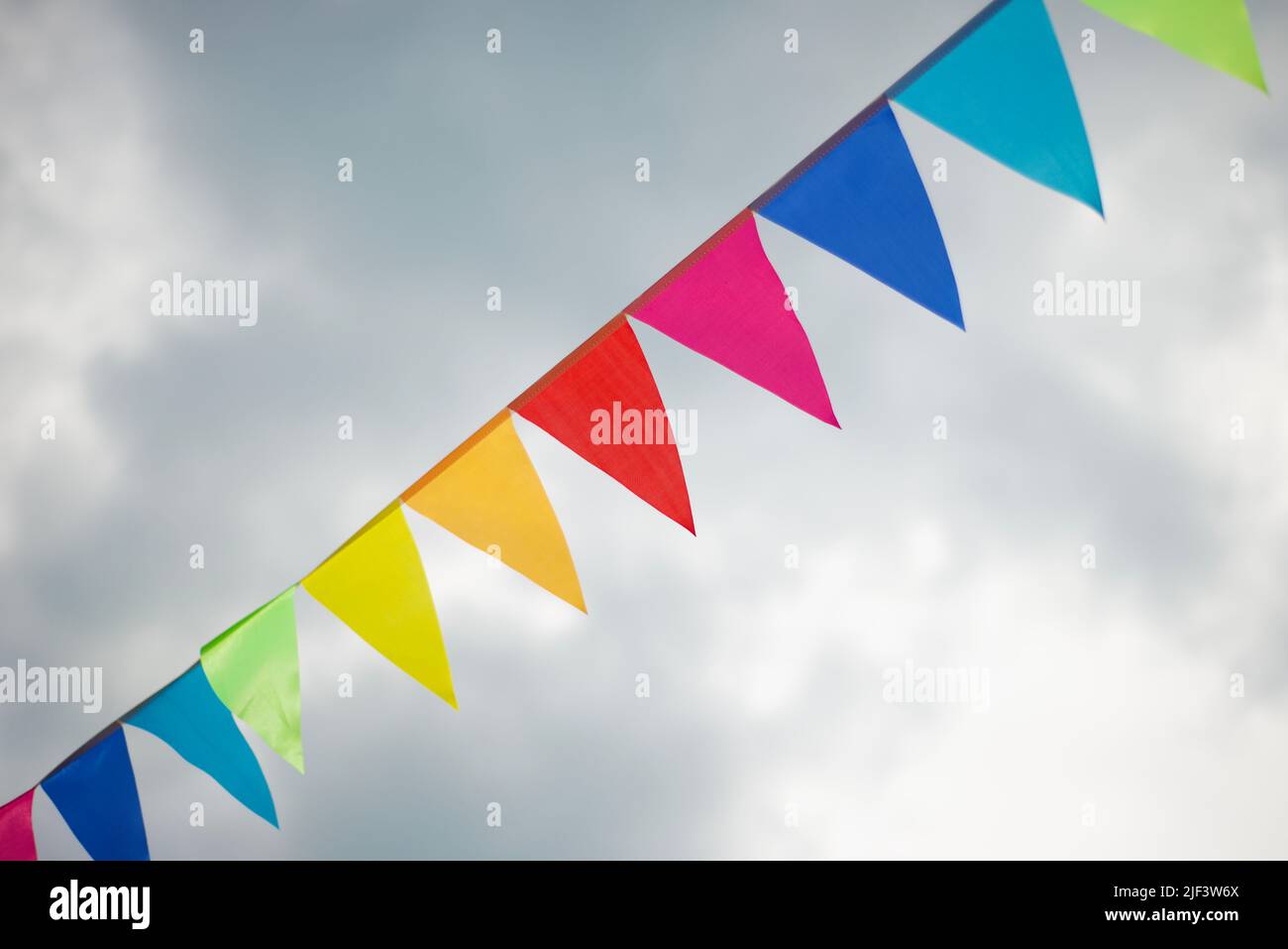 Triangular flags hi-res stock photography and images - Alamy