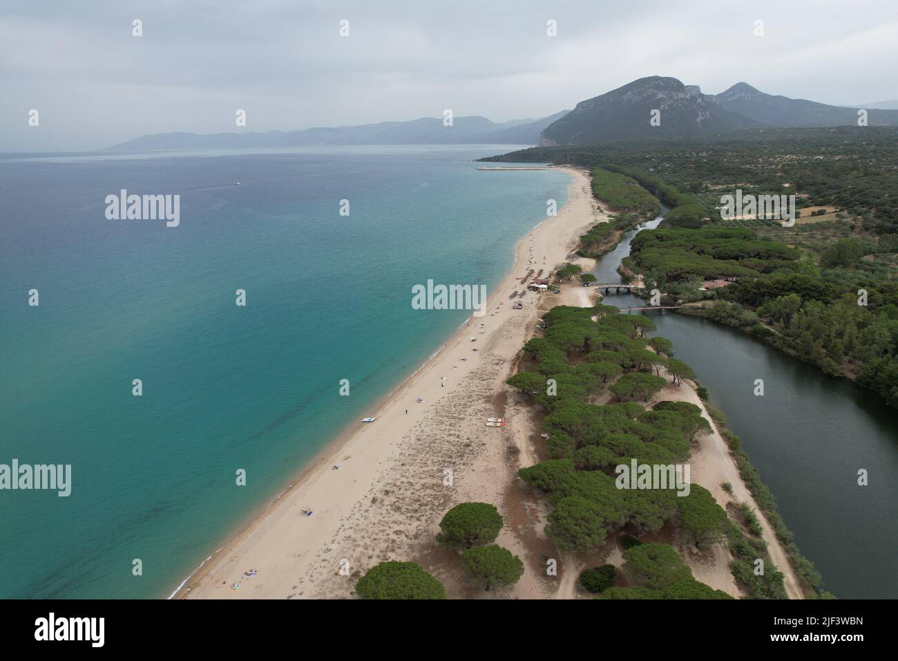 Spiaggia Su Barone, Orosei, Sardinia, Italy Stock Photo - Alamy