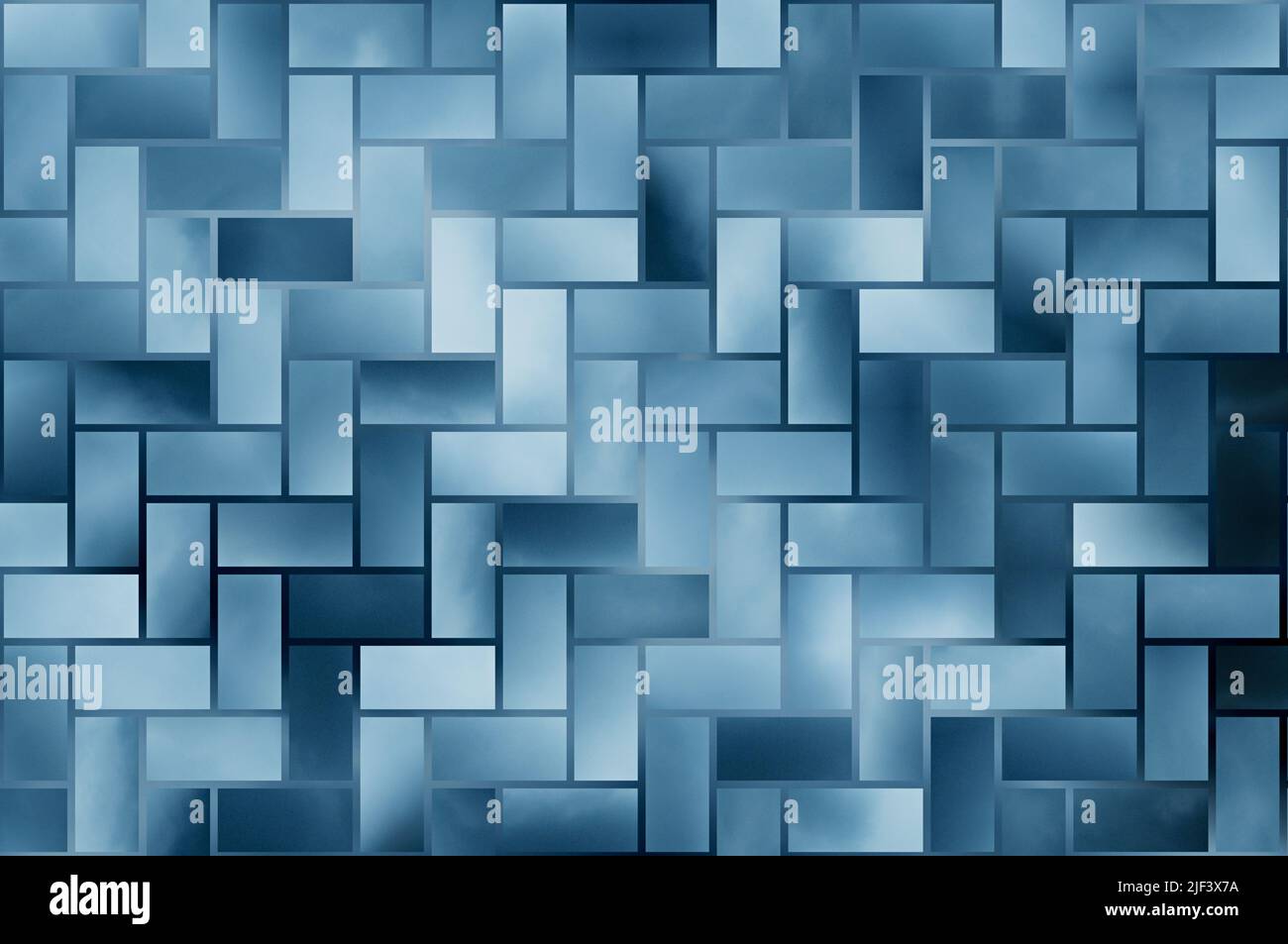 Abstract blue geometrical background hi-res stock photography and ...