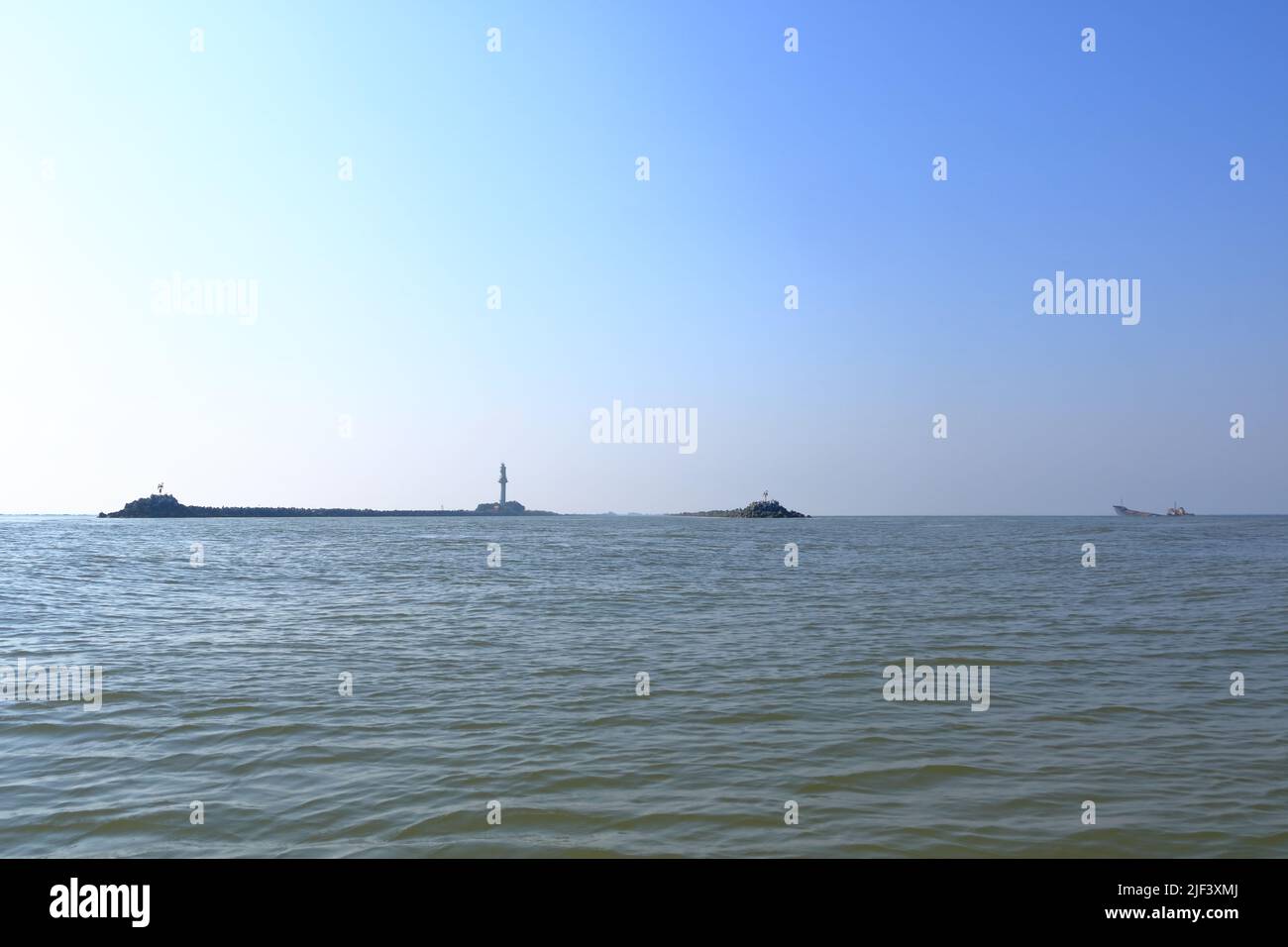Danube river on Sulina channel, on the way to Danube Delta and Black ...