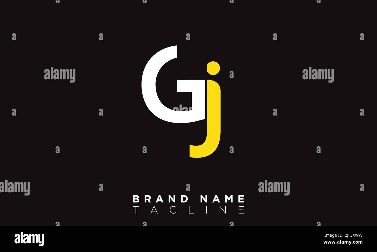 Gj logo hi-res stock photography and images - Alamy