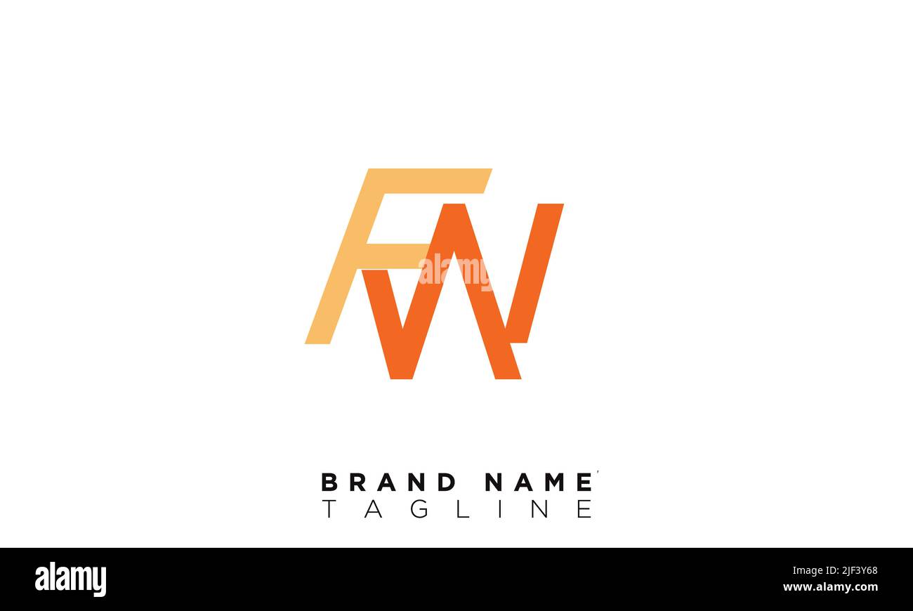 FW Alphabet letters Initials Monogram logo Stock Vector Image & Art - Alamy