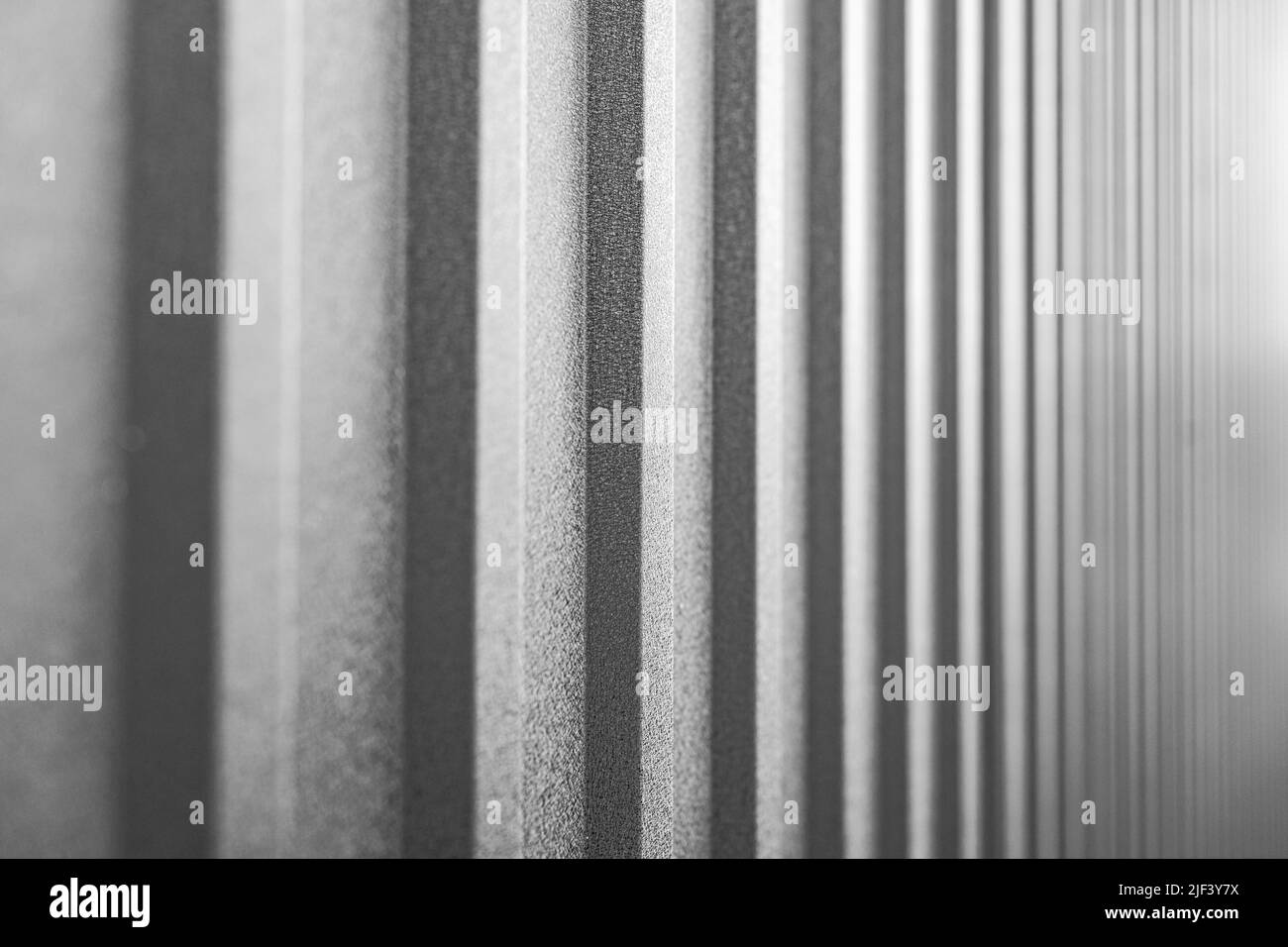 The texture of a professional sheet or corrugated metal sheet as an ...