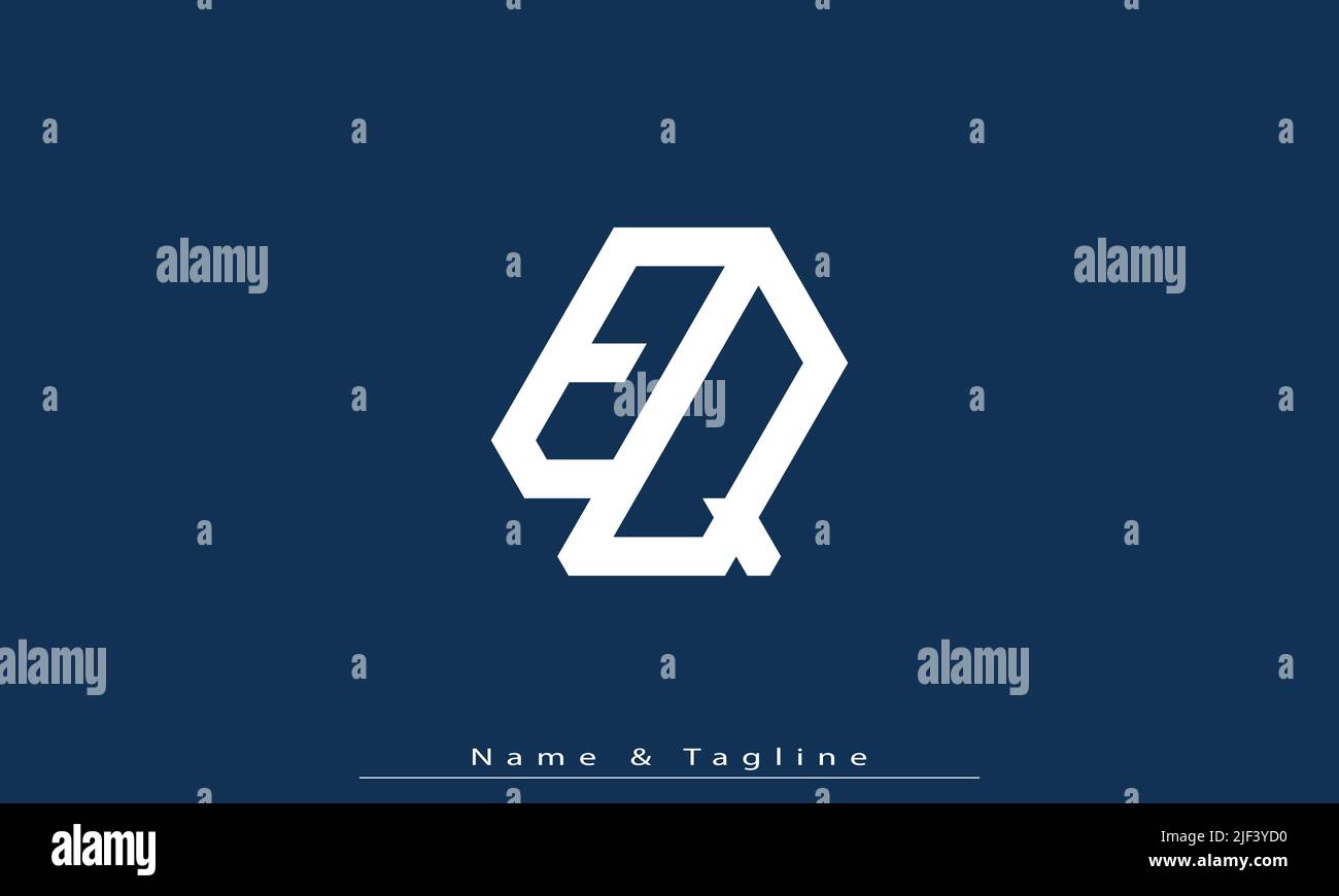 Letter eq logo hi-res stock photography and images - Alamy