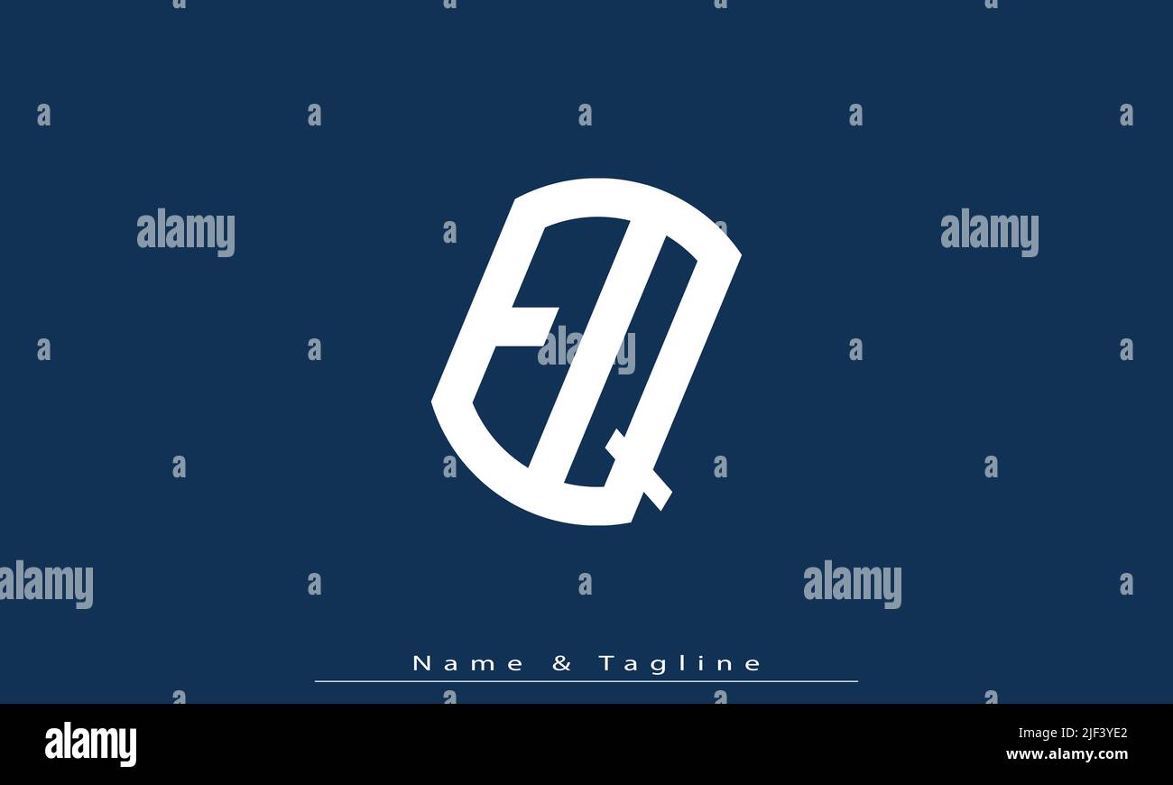 Letter eq logo hi-res stock photography and images - Alamy