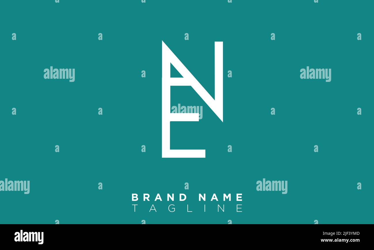 EN Alphabet letters Initials Monogram logo Stock Vector Image & Art - Alamy