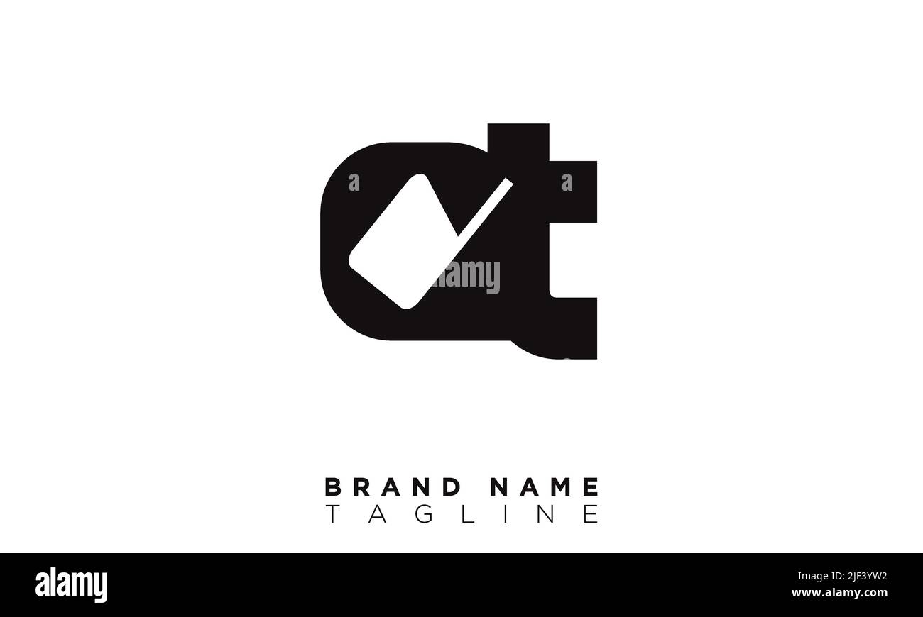 DT Alphabet letters Initials Monogram logo Stock Vector Image & Art - Alamy