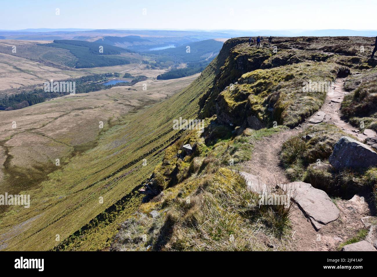 Horseshoe walk, Pen-y-Fan Stock Photo - Alamy