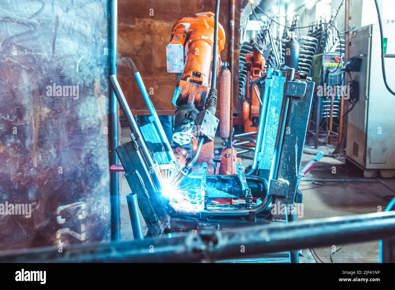 Flame robot hi-res stock photography and images - Alamy