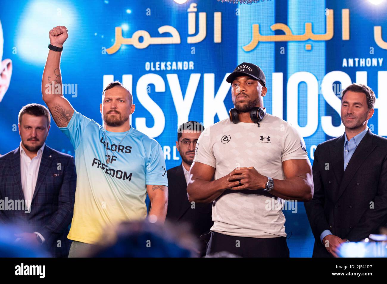 Oleksandr usyk anthony joshua hi-res stock photography and images - Alamy