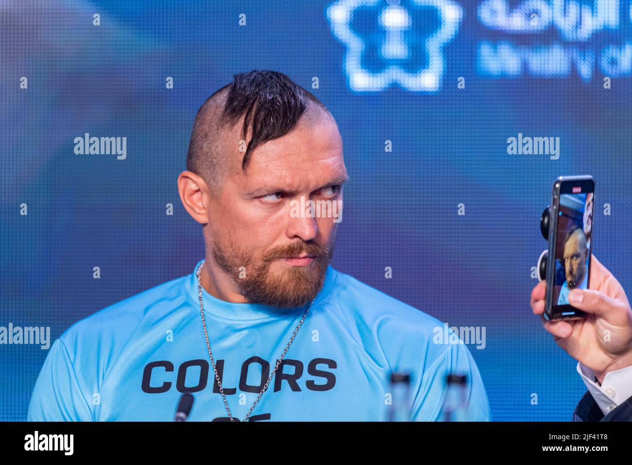 LONDON, UNITED KINGDOM. 29th Jun, 2022. Oleksandr Osyk during ...