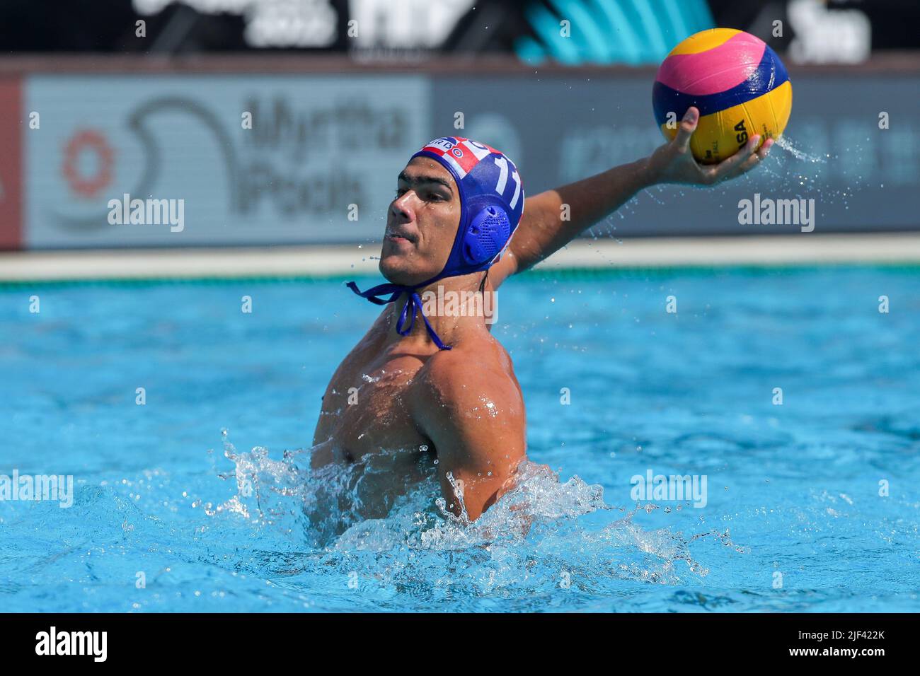 BUDAPEST, HUNGARY - JUNE 29: during the FINA World Championships ...