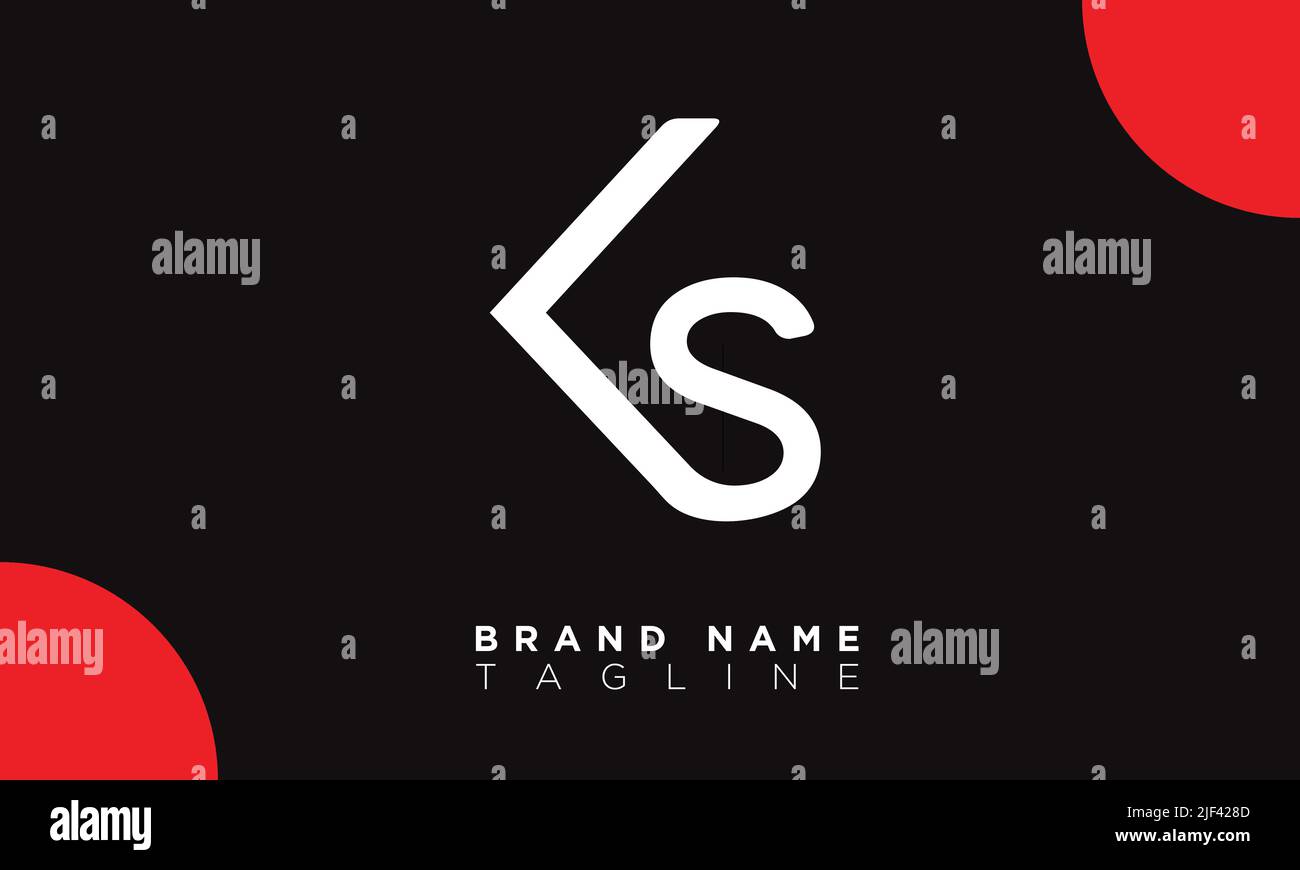 KS Alphabet letters Initials Monogram logo Stock Vector Image & Art - Alamy
