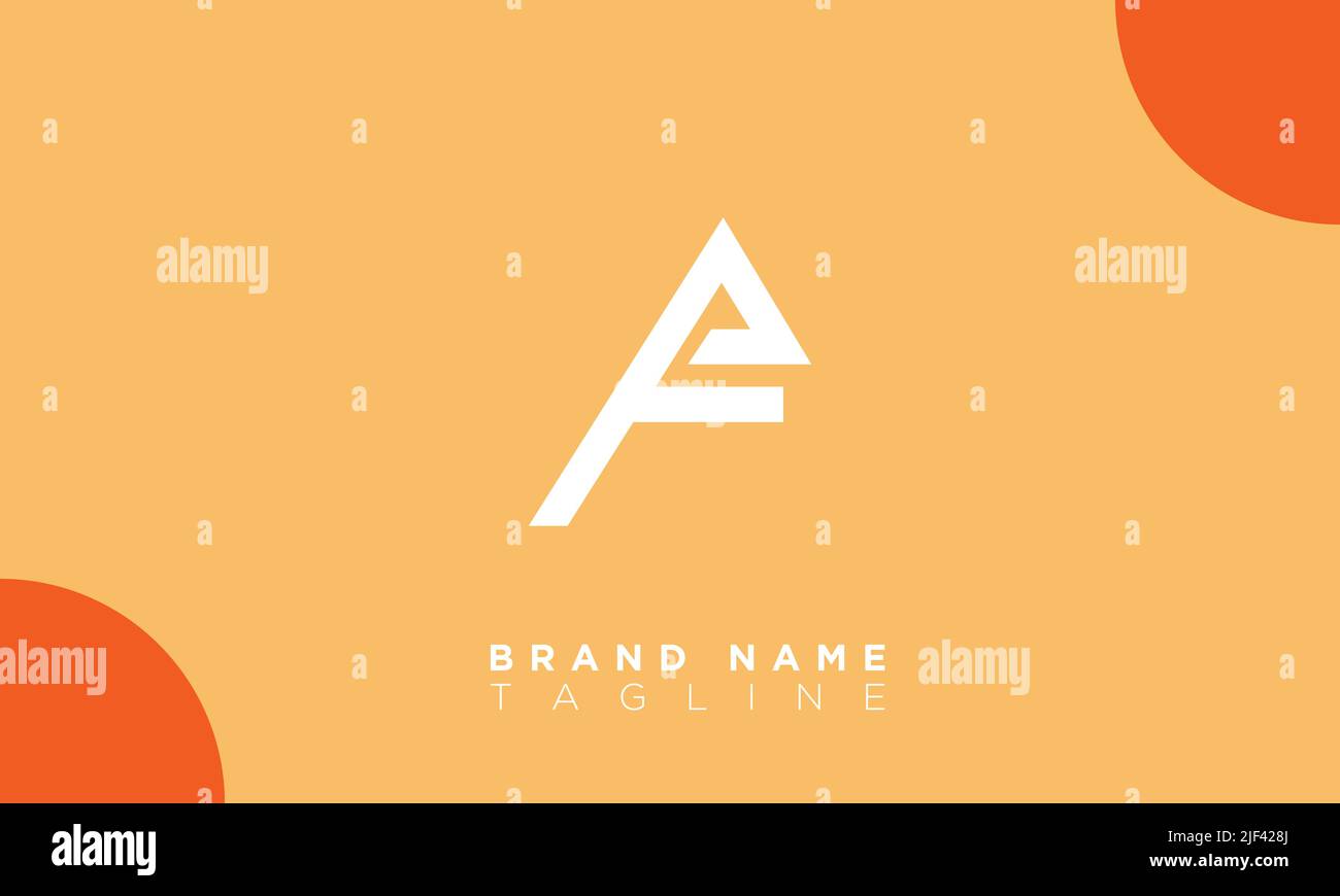 Fa initials logo hi-res stock photography and images - Alamy