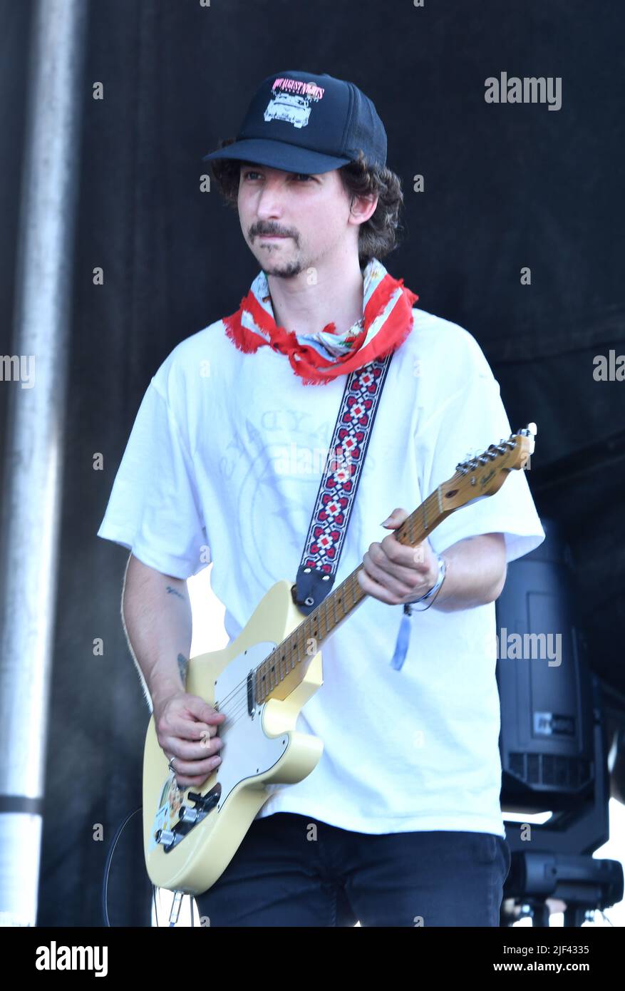 Rayland Baxter performing at the Green River Festival Stock Photo - Alamy