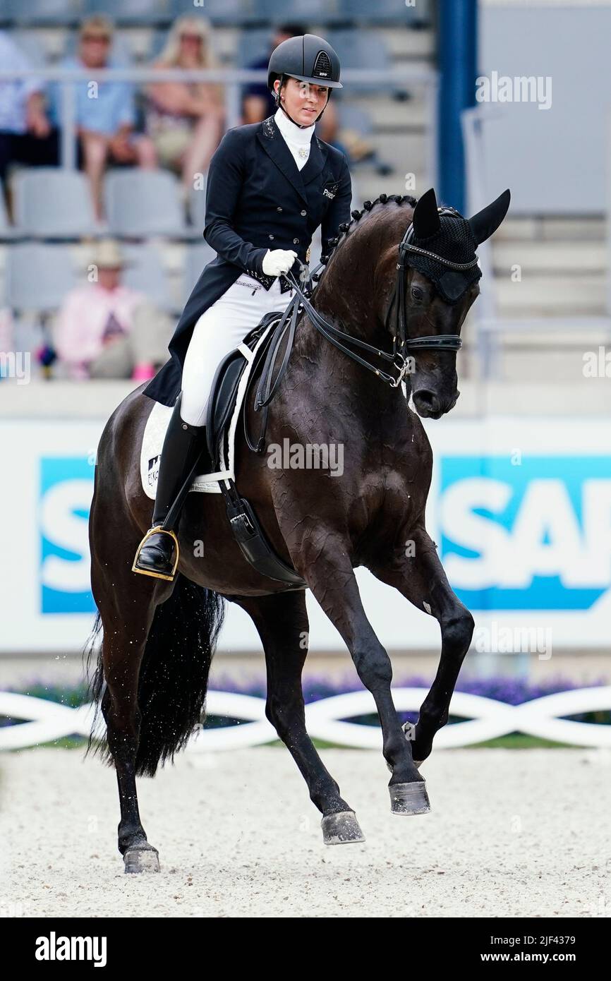 Aachen, Germany. 29th June, 2022. Equestrian sport/dressage: CHIO, Prix ...