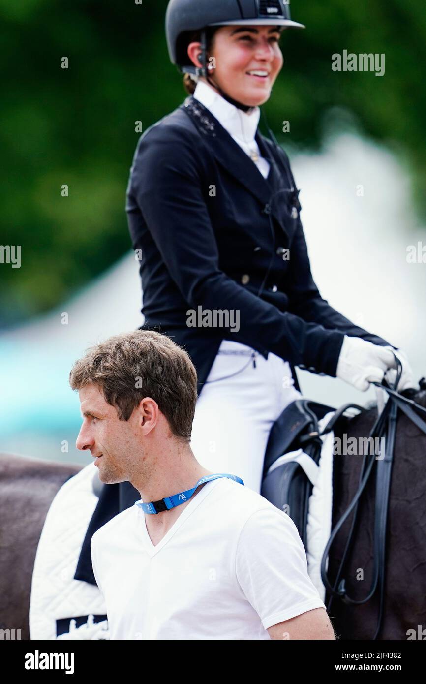Aachen, Germany. 29th June, 2022. Equestrian sport/dressage: CHIO, Prix ...