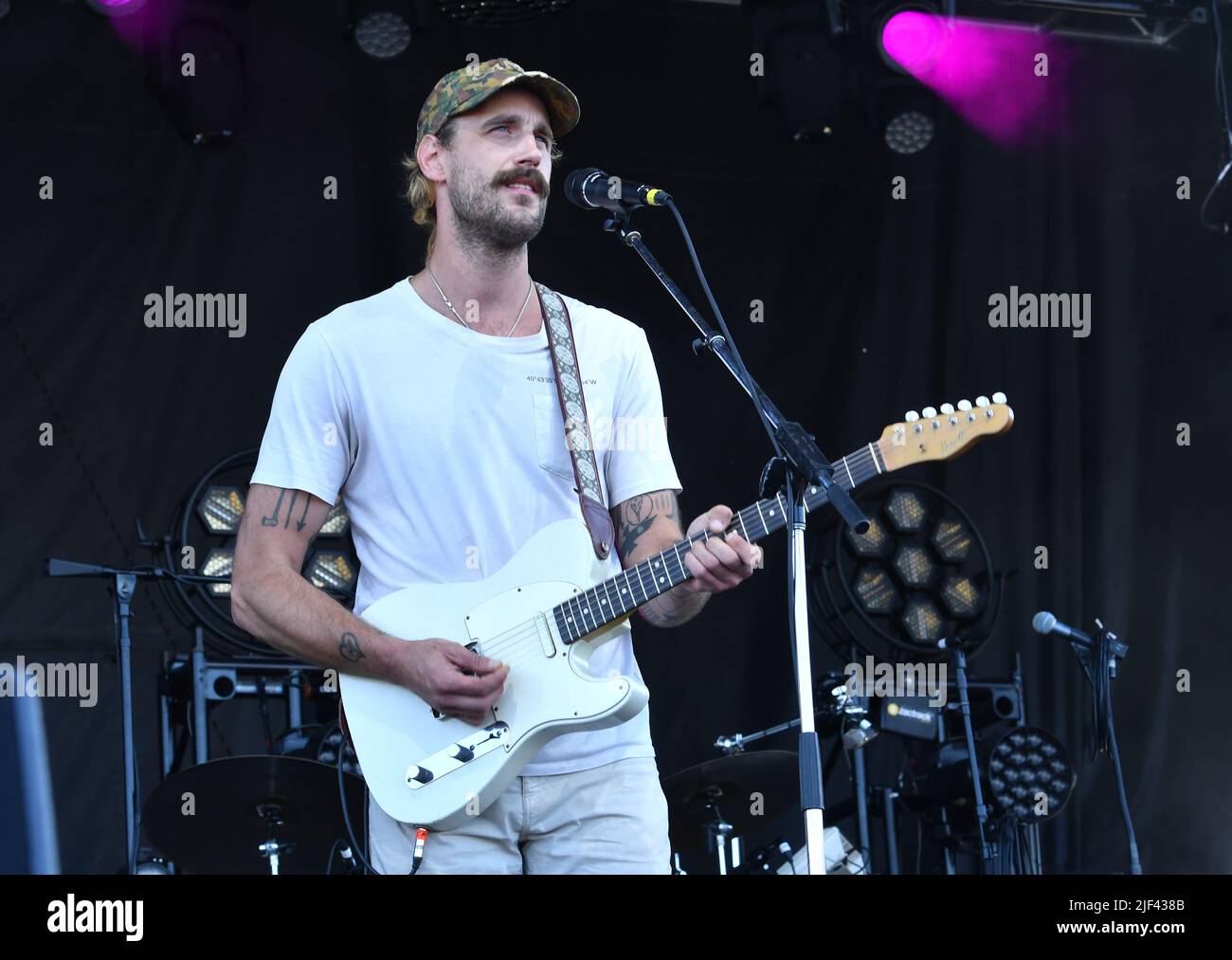 Rayland Baxter performing at the Green River Festival Stock Photo - Alamy