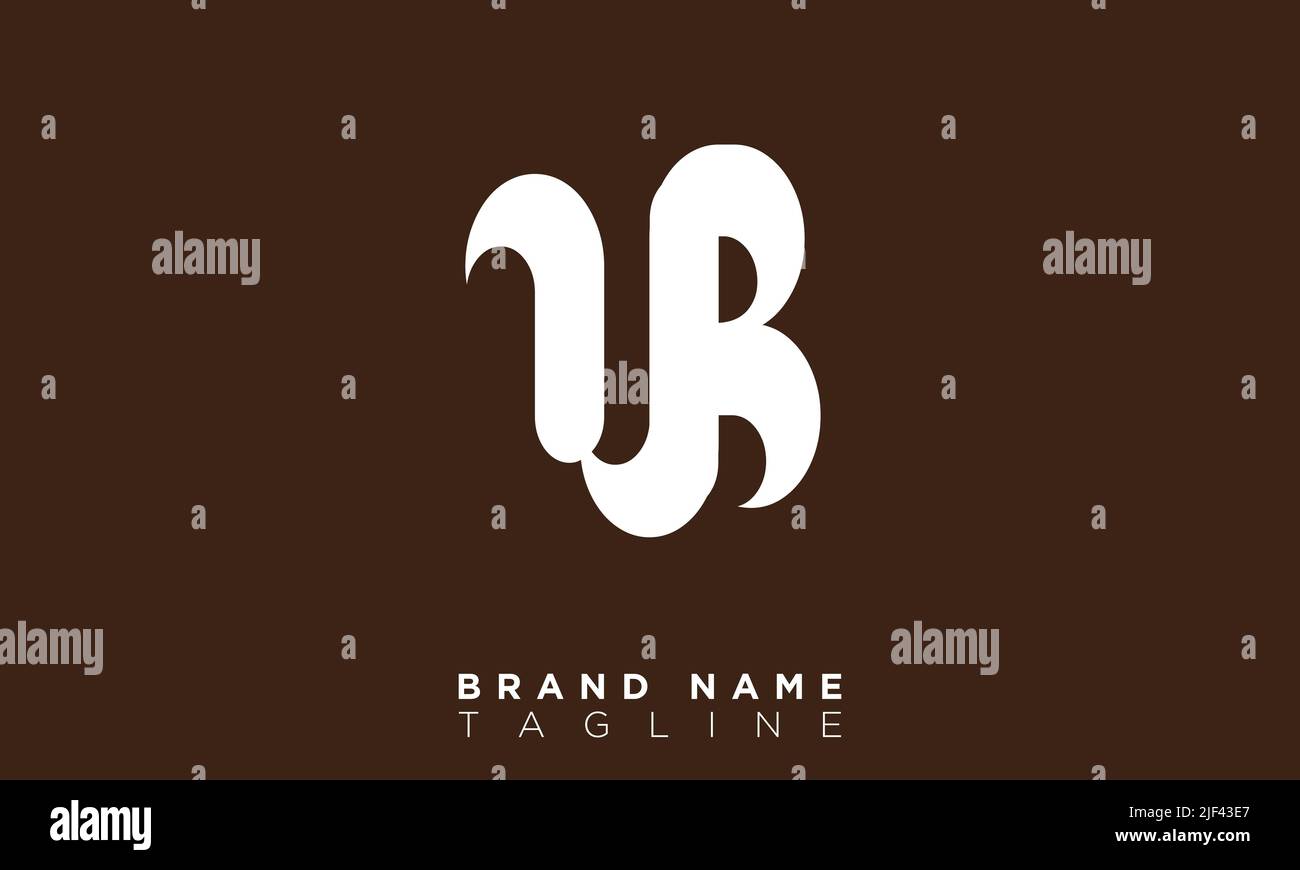 UB Alphabet letters Initials Monogram logo Stock Vector Image & Art - Alamy