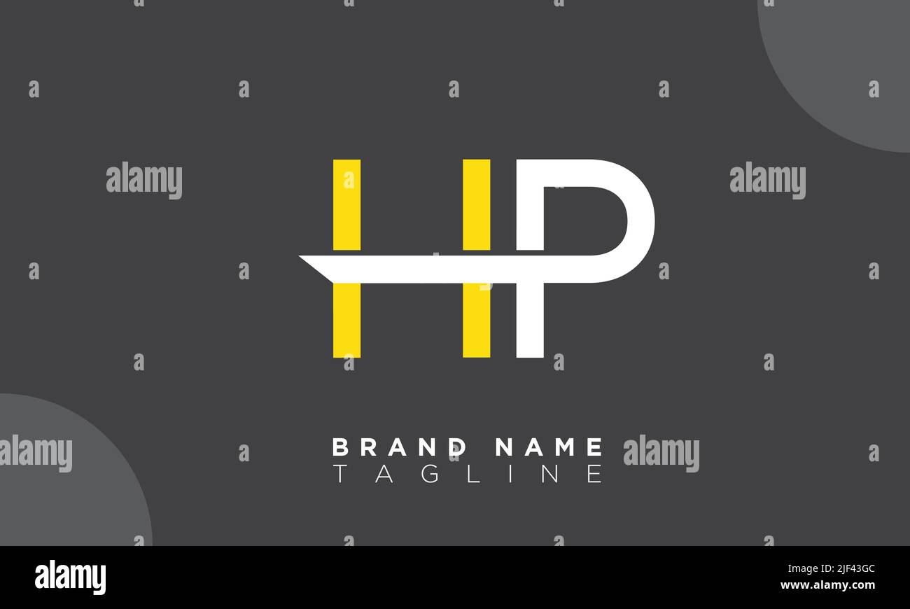Hp letter Stock Vector Images - Alamy