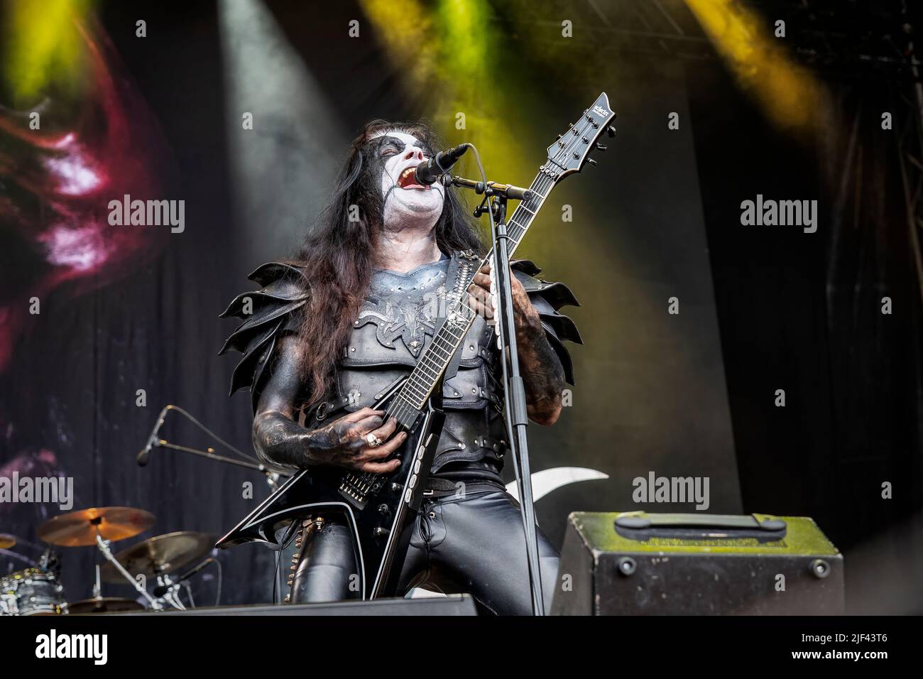 Oslo, Norway. 25th, June 2022. The Norwegian black metal band Abbath performs a live concert ...
