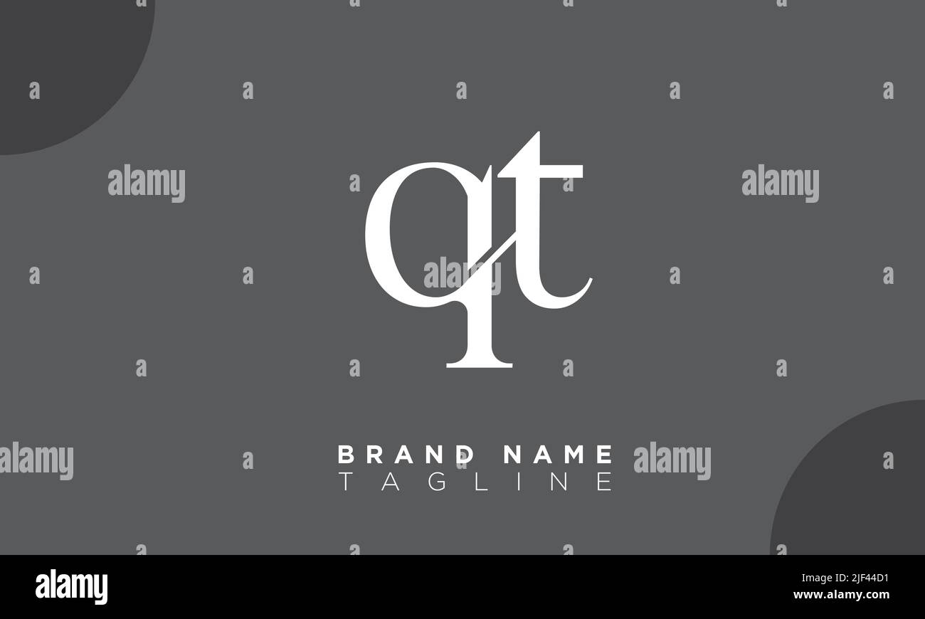QT Alphabet letters Initials Monogram logo TQ Stock Vector Image & Art - Alamy