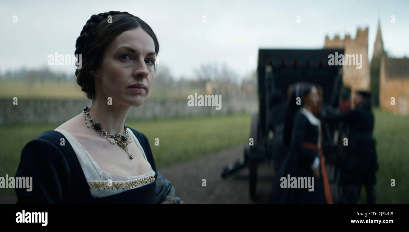 Los Angeles.CA.USA. Jessica Raine as Catherine Parr in a scene in (C ...