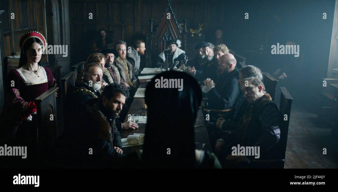 Los Angeles.CA.USA. Jessica Raine as Catherine Parr, Tom Cullen as ...