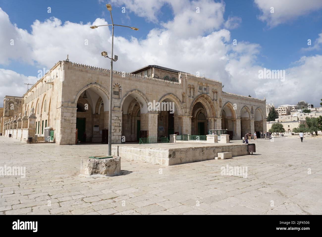 Al-Aqsa Mosque in the Old City of Jerusalem, Photograph by Dennis Brack ...