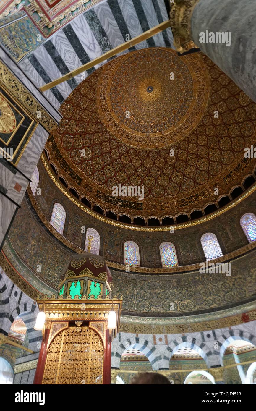 Inside Dome Of The Rock