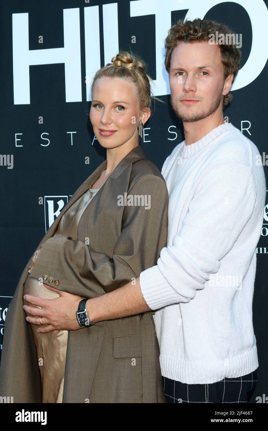 LOS ANGELES - JUN 28: Tessa Hilton, Barron Hilton at the Tessa and ...