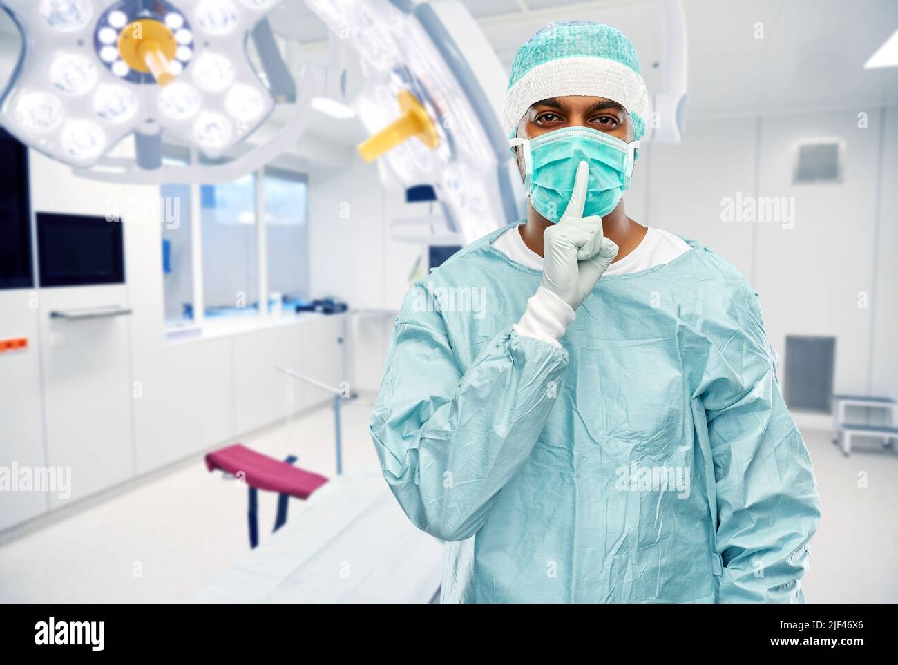indian male doctor or surgeon over operating room Stock Photo - Alamy