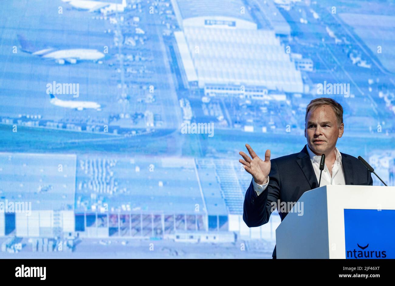 Schkeuditz, Germany. 29th June, 2022. Sebastian Dietzmann, Head of ...