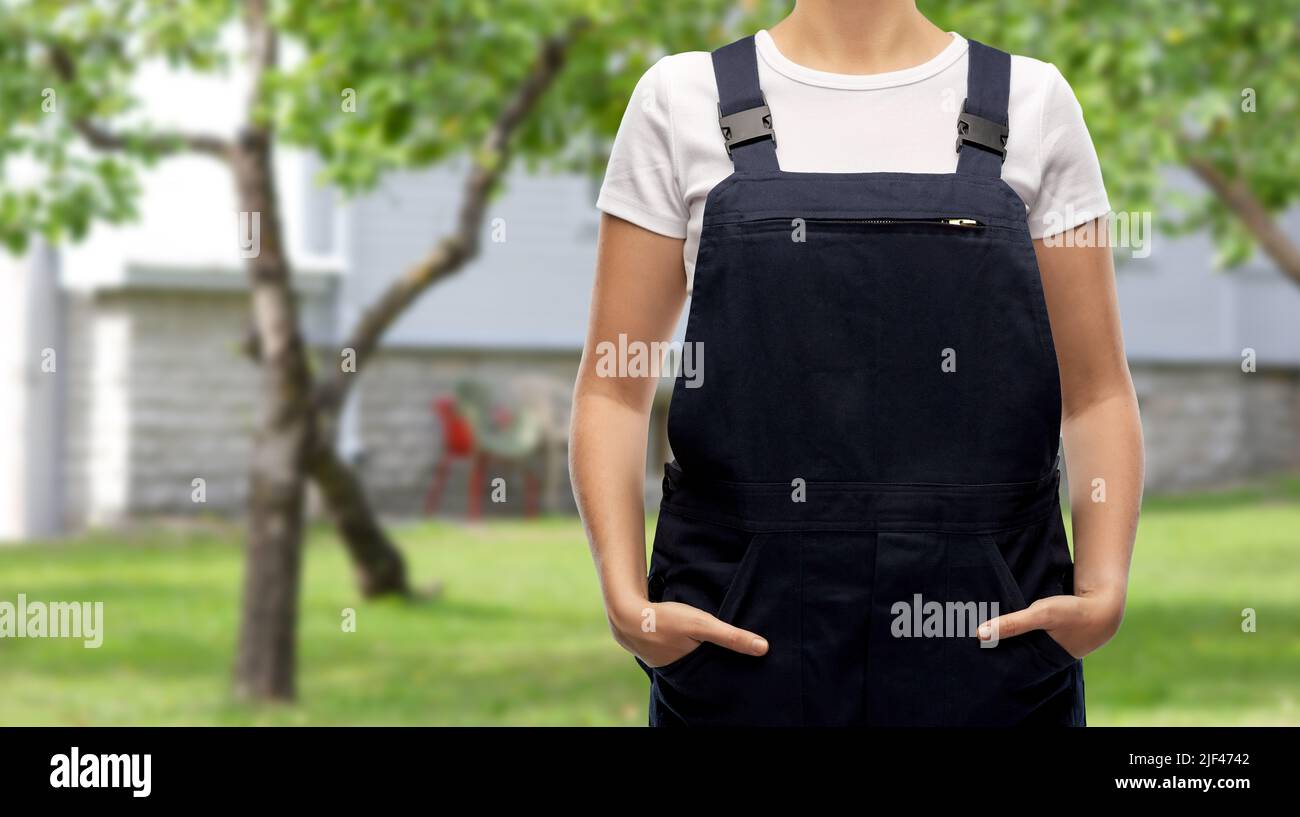 Overall female hi-res stock photography and images - Alamy
